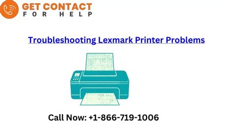 Ppt Troubleshooting Lexmark Printer Problems Powerpoint Presentation