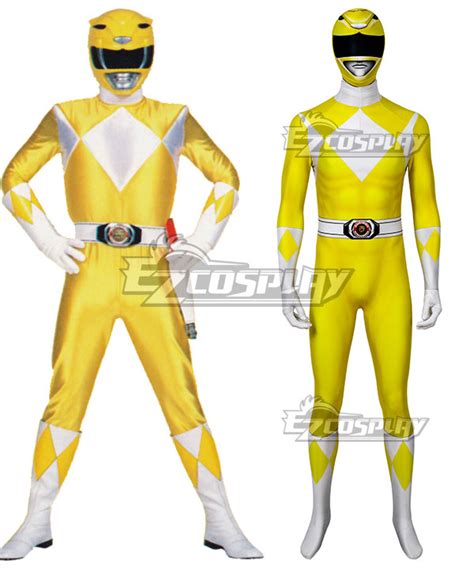 Yellow Power Ranger Costume Megaforce