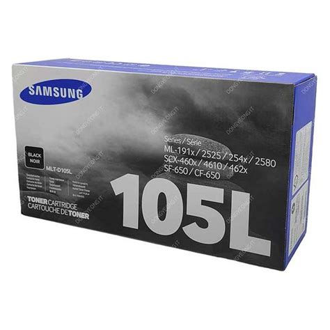 Extremo 삼성정품 Ml 2580 토너 검정 대용량 Mlt D105l 핫트랙스