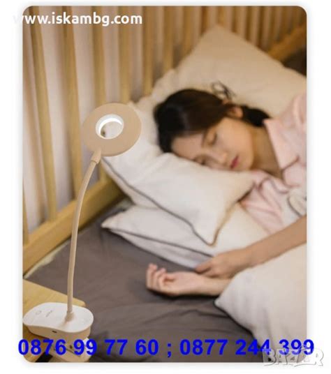 Лед безжична мобилна лампа нощна лампа Led лампа за четене с щипка и тъч бутон код 3737 Yg