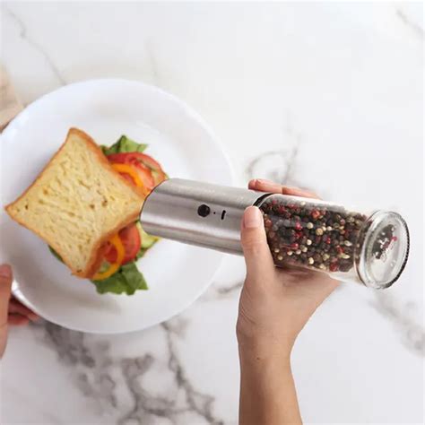 Dropship Electric Salt Pepper Grinder Usb Rechargeable Pepper Mill