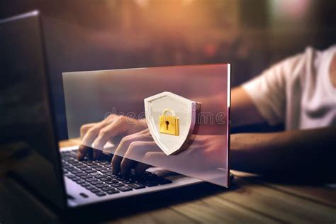 Online Data Protection And Information Security Concept Cybersecurity