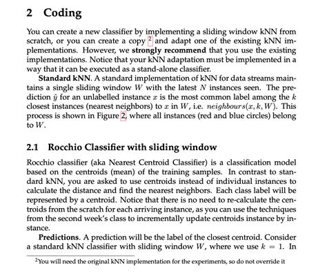 Solved 2 Codingyou Can Create A New Classifier By Implementing A