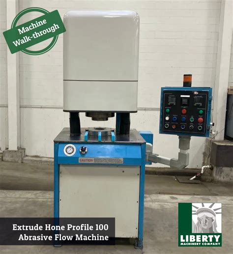 Extrude Hone Profile 100 Abrasive Flow Machine — Liberty