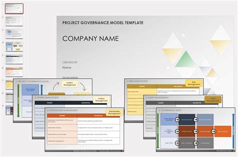 Free Project Governance Templates Smartsheet
