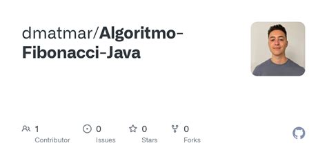 Github Dmatmaralgoritmo Fibonacci Java