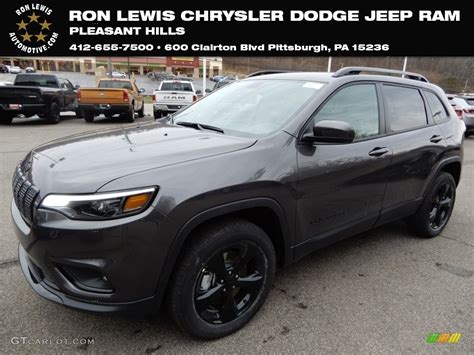 2019 Granite Crystal Metallic Jeep Cherokee Latitude Plus 4x4 131317261 Photo 4
