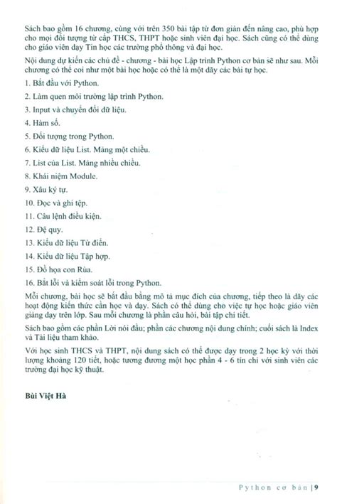 Python Cơ Bản Pdf Ydseduvn
