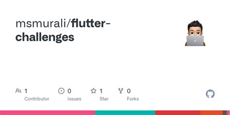 Github Msmuraliflutter Challenges