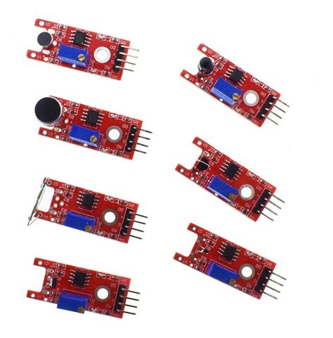 Kit 45 Sensores Para Arduino Y Raspberry Pi En Caja Plástica Mercado