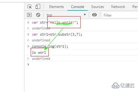 JavaScript中substr 方法和substring 方法的区别是什么 web开发 亿速云