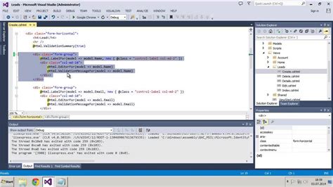 Aspnet Mvc Intro Part 0305 Razor Overview Youtube