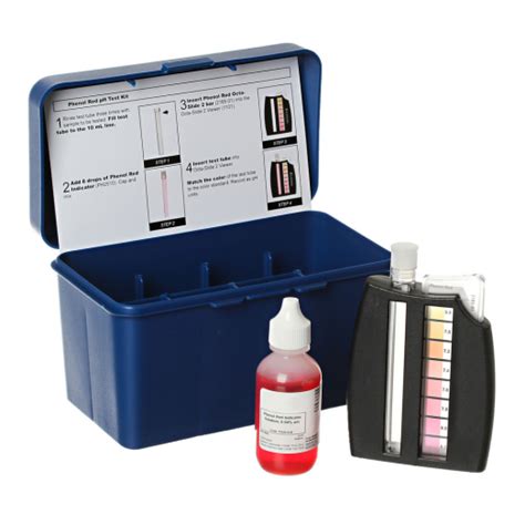 Ph Phenol Red Test Kit