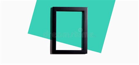Blank Rectangle Picture Frame Stock Image Image Of Gallery View 344436061