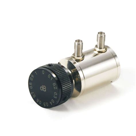 manual knob variable step attenuator 1db with 0 1db step single rotor