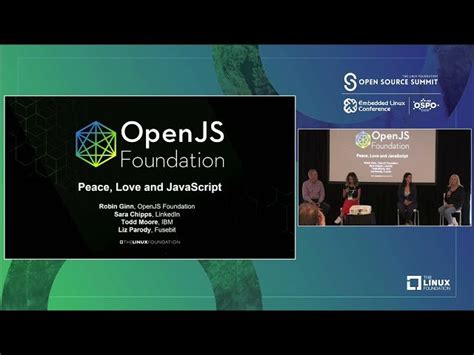 Free Video Peace Love And Javascript Community And Culture In Open Source From Linux