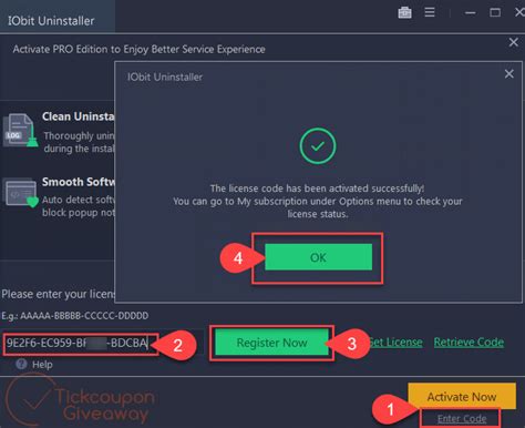 Giveaway Iobit Uninstaller Pro 14 License Key Free