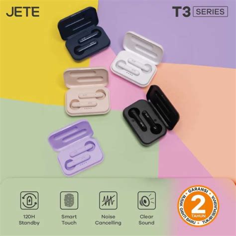 Promo Tws I Headset Bluetooth Jete T Garansi Resmi Th Diskon Di Seller Ryoma Store