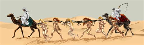Rule 34 Arms Behind Back Bondage Breasts Camel Caravan Clothed Male Nude Female Clothed Male