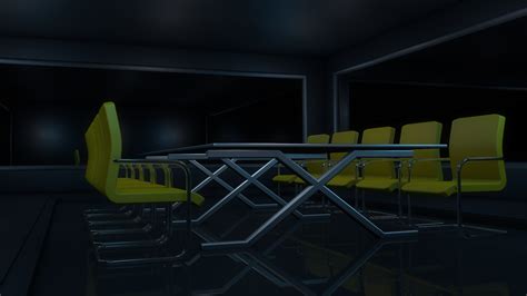 3d Futuristic Room Turbosquid 1986489