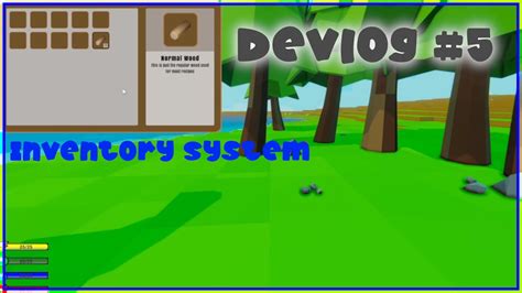 Inventory And Item Pickup System Unity Game Devlog 5 N0n3xx Youtube