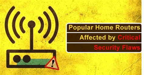 Home Routers Including D Link Netgear Affect With Security Bugs