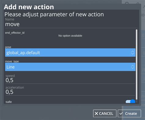 do not require all action parameters to be filled in · issue 200