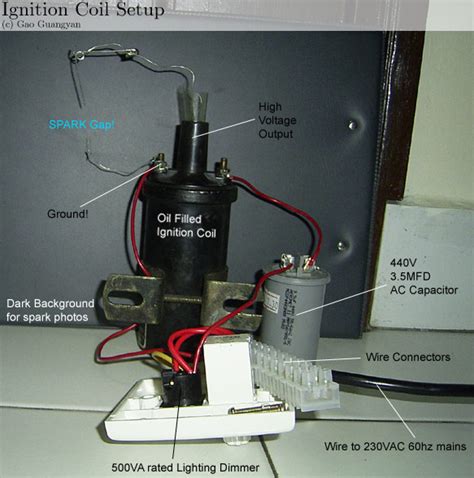 Loneoceans Com Ignition Coil High Voltage Experiments