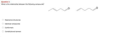 Solved Question 1 What Is The Relationship Between The