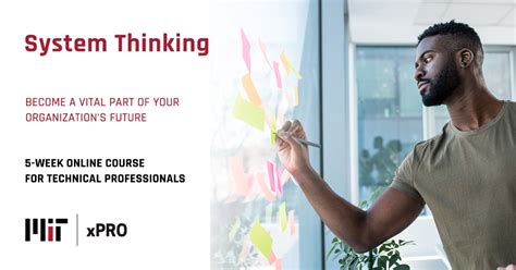 Mit Xpro On Linkedin Mit Xpros System Thinking Online Course Is Starting Soon Become A Better