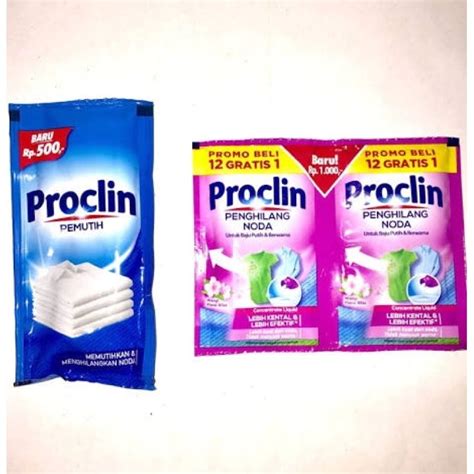 Procelin Travel Pack Anti Noda Dan Pemutih Pakaian 30ml Shopee Malaysia