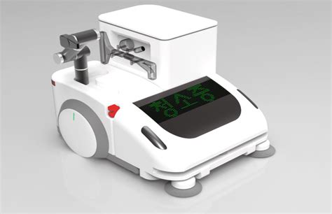 청소용 모바일 로봇 컨셉디자인 Type B 한국전자기술