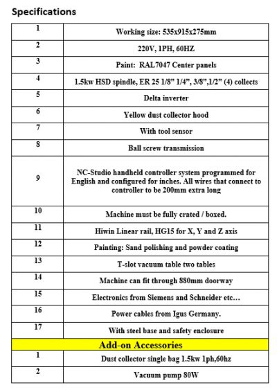 Tr6090a Cnc Router Specification Ilaser