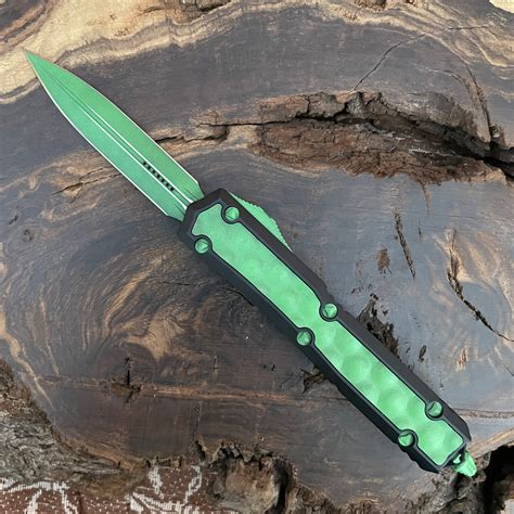 Microtech Makora De Usn 2023 Show Special Green Mamba Standard W