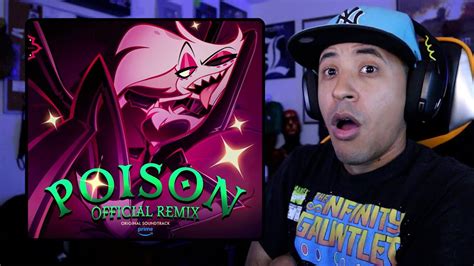 Poison Official Remix Hazbin Hotel Prime Video Reaction Youtube