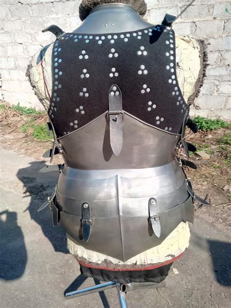 Броня история и типы Brigandine Gorget Kit Medieval Steel Armor