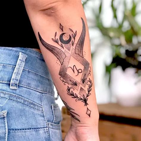 Capricorn Tattoos For Wrist