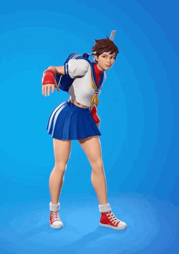 Sakura Kasugano Street Fighter Gif Sakura Kasugano Street Fighter