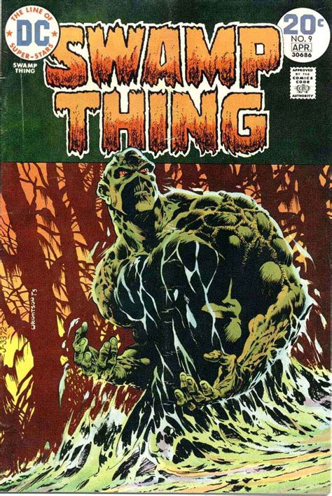 Swamp Thing 9 Bernie Wrightson Jeff Jones Art Wrightson Cover