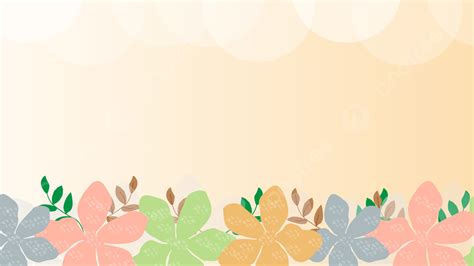 파워포인트 템플릿 꽃 배경 벡터 꽃 배경 평평한 배경 배경화면 배경 일러스트 및 사진 무료 다운로드 Pngtree