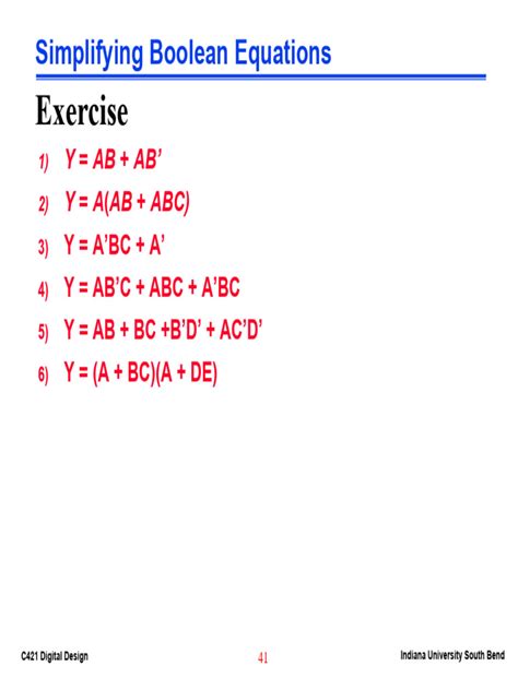 C421 Combinational Logic Part1 B Pdf Mathematical Logic Mathematics