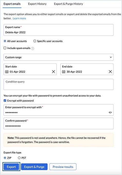 Email Backup And Recovery In Zoho Mail