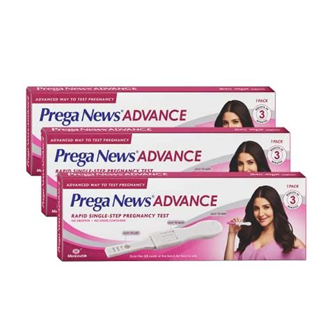 Buy Mankind Prega News Advance Hcg Home Pregnancy Test Midstream Urine Test Kit Pack Of 6