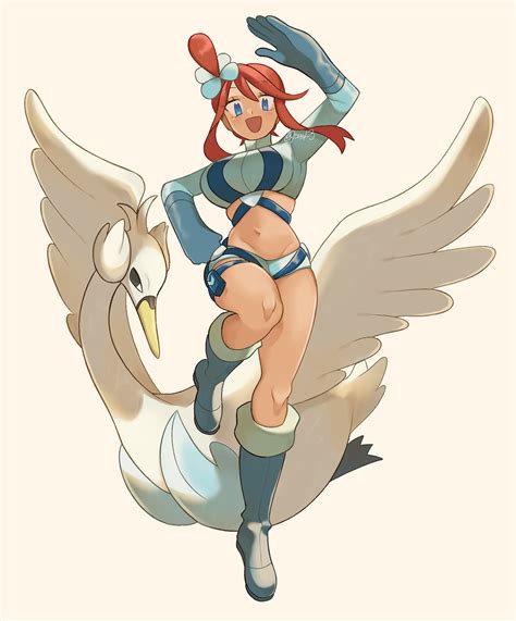 Skyla And Swanna Pokemon And 1 More Drawn By Sannosnn3 Danbooru