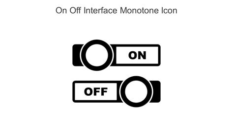 On Off Interface Monotone Icon In Powerpoint Pptx Png And Editable Eps