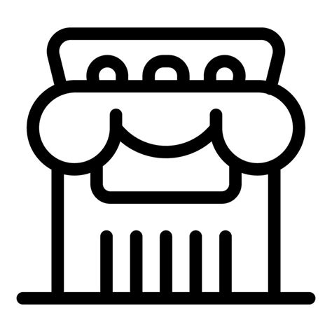 Ancient Greek Ionic Order Column With Volutes Supporting Architecture