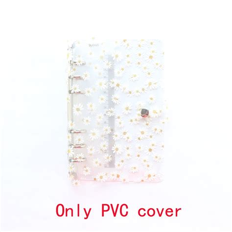 Domikee Cute Korean Chrysanthemum Pvc Binder Spira Grandado