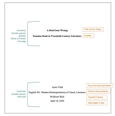 Chicago Style Paper Template Word