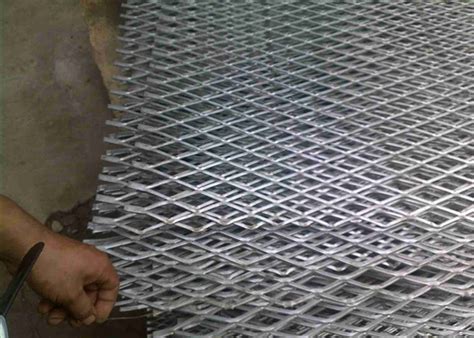 Expanded Metal Mesh Stainless Steel 304 Raised And Flattened