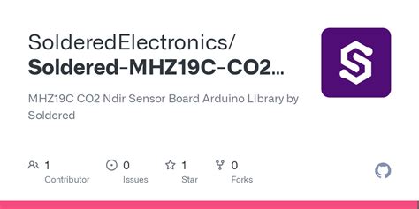 Github Solderedelectronics Soldered Mhz C Co Sensor Arduino Library